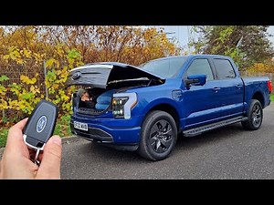 Ford F-150 Lightning 580 hp 1050 Nm TEST POV Drive & Walkaround [4k]