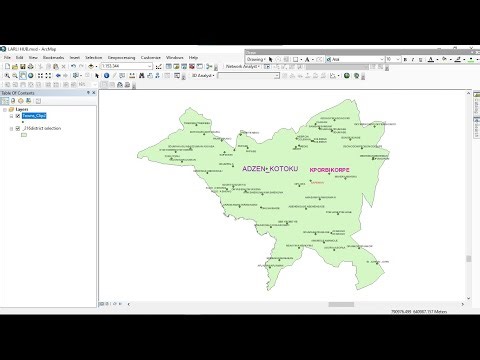 ArcMap Editing tips: How to align features in map layout. Pt 1