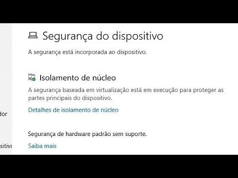 How to disable security core isolation in Windows 10