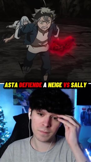 ASTA DEFIENDE A NEGIE VS SALLY #reaccion #Anime #blackclover #asta #yuno #yami