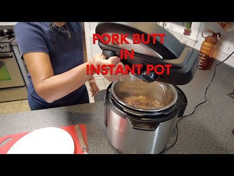 Cooking a Pork Butt in the Instant Pot with Belinda.