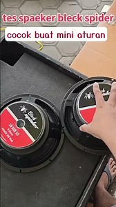 speaker black spider type 10 MB 50 #short