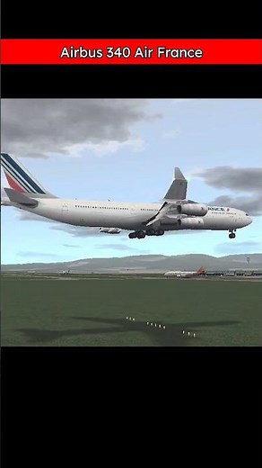 Airbus A340 Landing - The Most Stunning Close-Up Footage