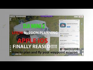 DJI Mini 2 - Litchi Apple iOS - Mission planning TUTORIAL