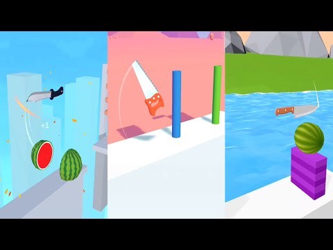 Almost Cut | Slice Master | Slice It - All Levels Gameplay Android, iOS