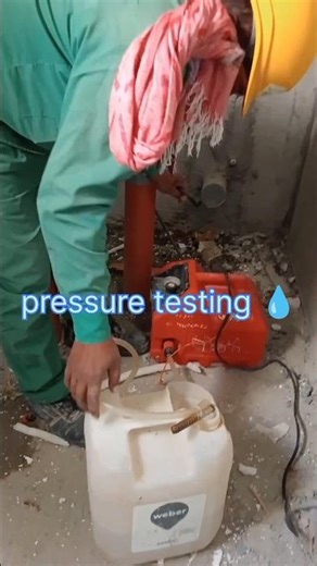 PPR pressure testing #shorts