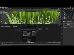 Blender Geometry Nodes: Particle System & Object Scattering Tutorial