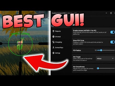 Hunting Season Script Roblox AIMBOT, ANIMAL ESP, GUN MODS, TELEPORTS + MORE! HUNTING SEASON HACK!