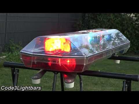36" Code3 MX7000 lightbar - R/B/R/B/R/B