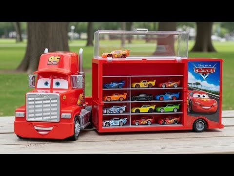 Lot of Disney Pixar Cars Unboxing Review | Lightning McQueen Bubble RC Cars | Disney car toys asmr
