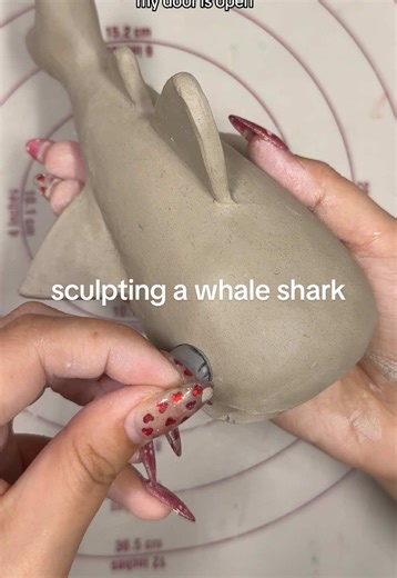 Ceramic Whale Shark Sculpture Process