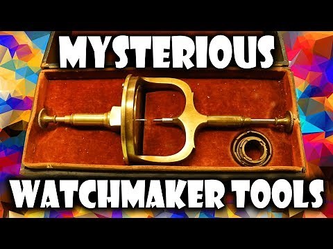 Using Antique Watchmaker Tools & New Lathe Reveal - Watchmaking Vlog 27