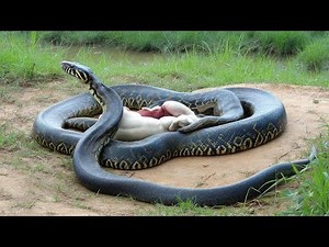 Giant Python Shows Its Incredible Power in the Wild