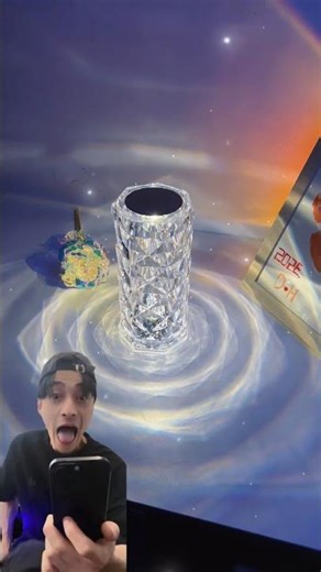 Is there anything more romantic than an ambient light that changes color with a touch? #funny