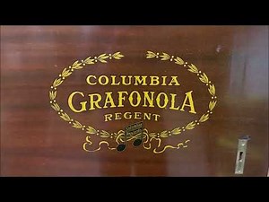 Columbia Regent Desk Phonograph, Gramophone Record Player
