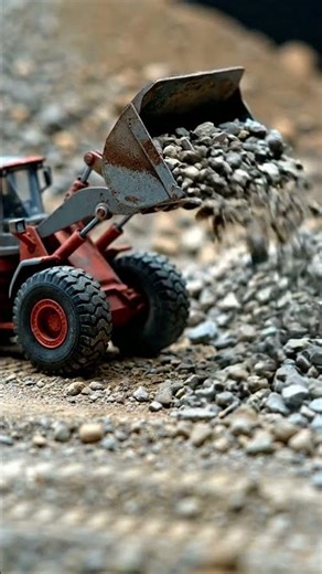Mini Loader Masterclass! 🚜 Watch This RC Construction Machine Dump Gravel