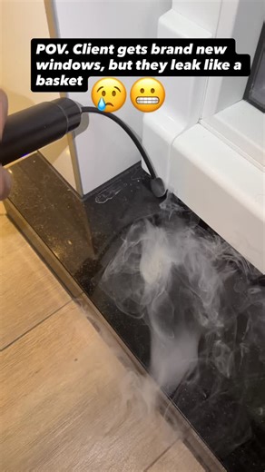 Anoaur Otmane on Instagram: "Brand new windows, fresh paint, “perfect” finish. Then the rain starts. Water running down the frame, under the sill, everything soaked. Plumber Anouar is not here to admire the window, but to find out why it leaks. Bad sealing, missing drip edges, sloppy finishing. Nice looks, poor technique. Never trust only what you see on the outside. Water always finds the weakest spot. #POV #leakingwindow #waterleak #plumber #PlumberAnouar tiktokplumber"