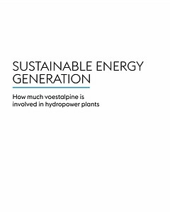 Hydropower is the engine of a sustainable future - and we are driving it with our key components! 💧 Find out how we support hydropower plants worldwide and how much CO₂ is saved as a result in the video and on our blog! 👇 | voestalpine