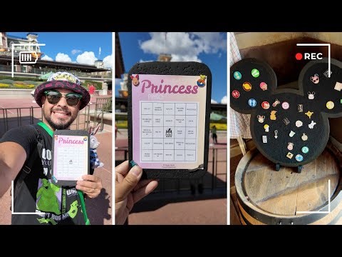 Pin Bingo At The Magic Kingdom - September 2025