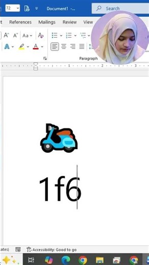 Emoji Clip Art Image Create In Ms Word | Beginners Tutorial #mswordtutorial
