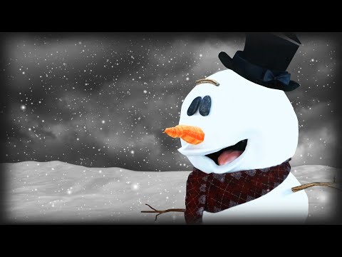 Snowman Video l Winter Background l Snowfall Video l 4K Screensaver l 4K Snowman Background - 14