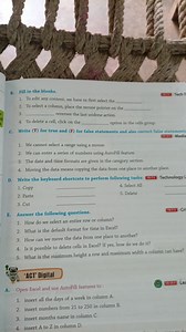 B. Fill in the blanks.To edit any content, we have to first se... | Filo