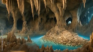 frozen time, longextinct submerged volcano juts from ocean floor, once ferocious eruption creating maze intricate tunnels caves that house myriad creatures. Sunlight 2d animation