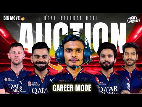 Live IPL 2026 RCB vs CSK 🏆| Career Mode 🔥| Real Cricket #shorts #realcricket #gaming