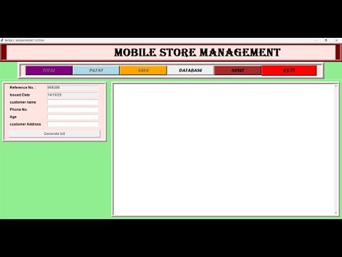 MOBILE STORE MANAGEMENT