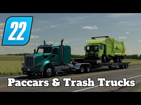 FS22 Mod Spotlight - Paccars & Trash Trucks!