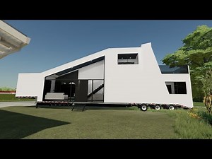 Trailer House - Farming Simulator 2022 - Vacation! [FS 22 LS 22 Van Truck Trailer Car Vehicle Mod]