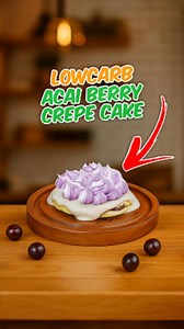 5.7K views · 53 reactions |  Greendahan Açaí Berry Crepe Cake – No...