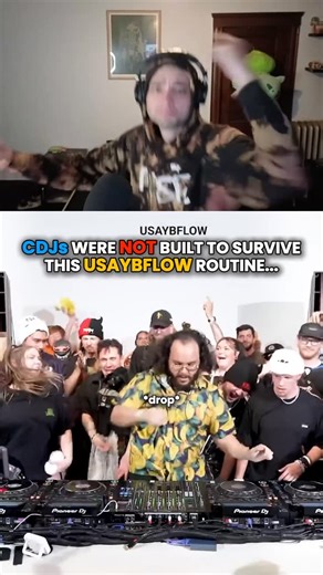 Terran | Riddim Dubstep on Instagram: "bro is chopping like riddim won’t exist tomorrow 😅 Usaybflow is the only DJ that can use faders to build an entirely new song… do you agree with my rating? 🤔 #react #dubstep #djmix #riddim"