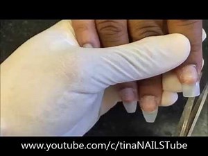 HOW TO CUT COFFIN NAILS SHAPE