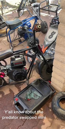 Predator Swapped Mini Bike and Kart Innovations