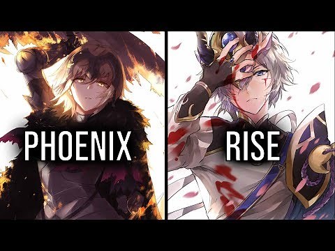 Nightcore - Rising Phoenix ↬ Switching Vocals (Rashional Mashup)
