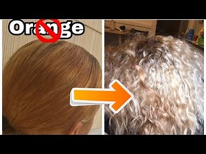 How To Tone Orange / Brassy Hair | Wella T14