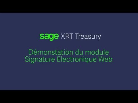 La signature électronique avec Sage XRT