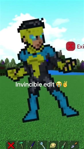 Invincible wobble edit #roblox #buildaboat #slocer #fypシ