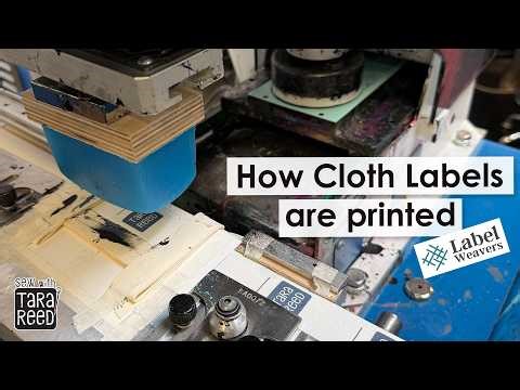 Logo Label Printing - Label Weavers Print Shop Tour