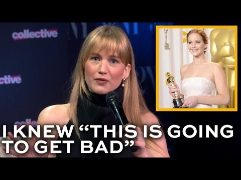 Jennifer Lawrence knew her success was going to catch up with her
