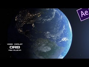 AE「アフターエフェクト」 3D Earth Animation | Video Copilot ORB Plugin for After Effects | 惑星・地球アニメーション