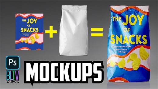 Photoshop: Create mockups including their reflections!