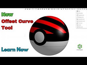 Offset Curve in Onshape | New Feature tool in Onshape CAD Software