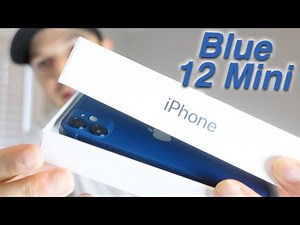 Unboxing iPhone 12 Mini Blue Compared To iPhone 12 Pro Pacific Blue