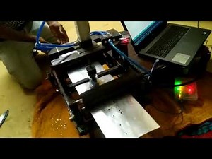 Arduino based automatic sheetmetal punching machine