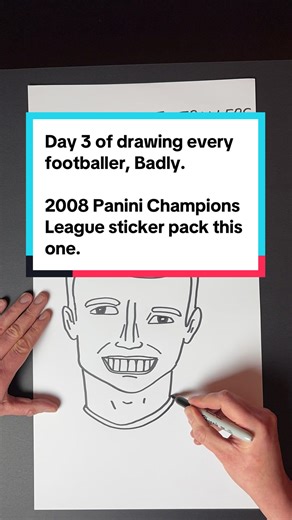 found Volkan Demirel the legendary Turkish keeper in the pack of 2008 Champions League panini stickers. Let me know what you think, and who i should draw next.