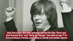 Rock Legend Rick Derringer Passes Away At 77