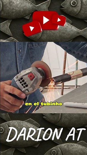 🎥 Tutorial rápido: cómo hacer una boca de pescado perfecta en tubos metálicos.