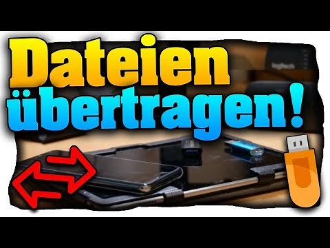 Transfer files from your phone/tablet to a USB stick! - Tutorial (German)